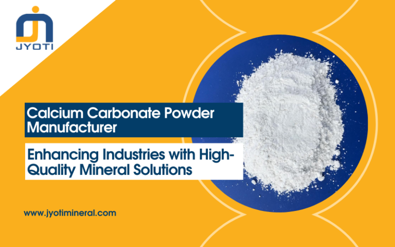 Calcium Carbonate Powder Manufacturer: Enhancing Industries with High ...
